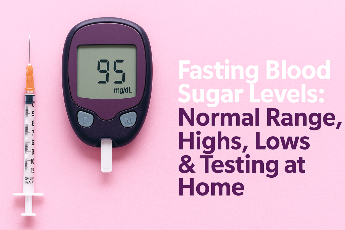 Fasting Blood Sugar Levels: Normal Range, Highs, Lows & Testing at Home ...