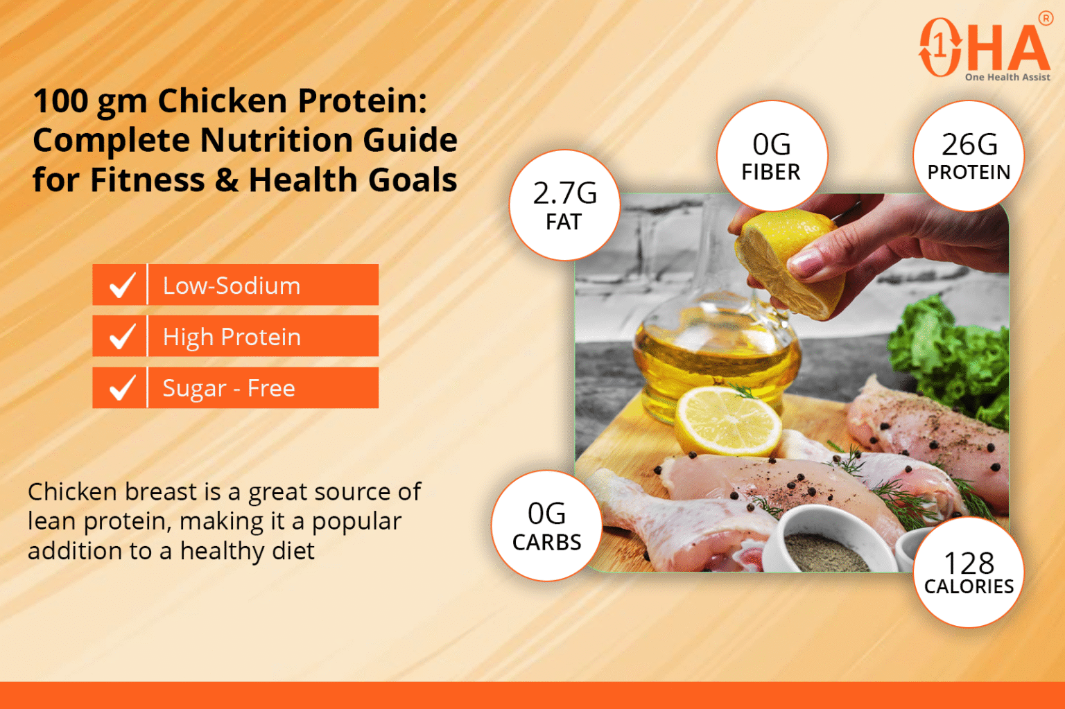 100 gm Chicken Protein: Benefits & Cooking Tips - Health Tips | Health ...